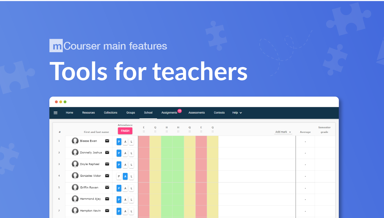 mCourser | The best white-label LMS platform for K-12 Education