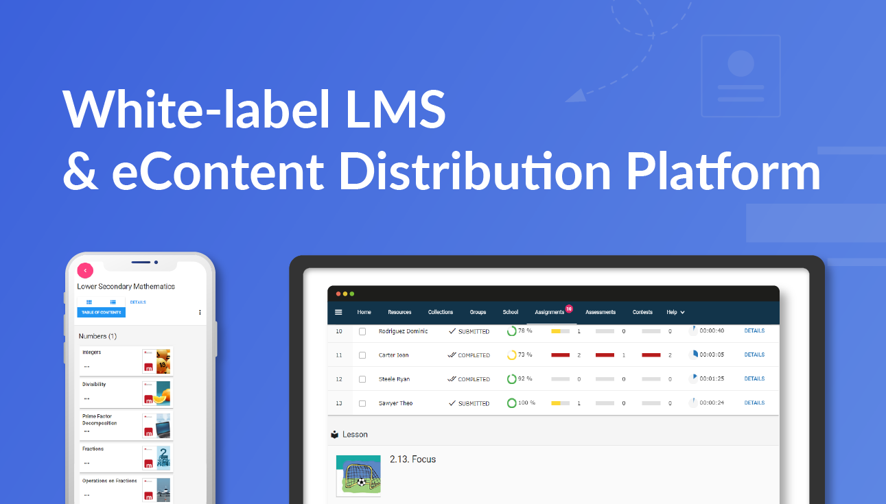 mCourser | The best white-label LMS platform for K-12 Education