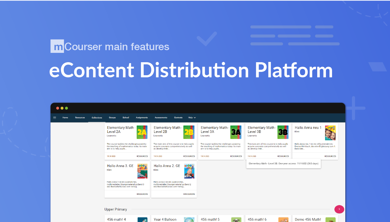 mCourser | The best white-label LMS platform for K-12 Education