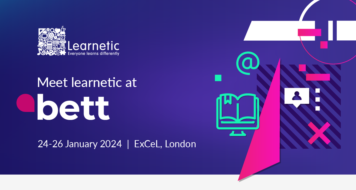 BETT 2024 with Learnetic - digital publishing transformation