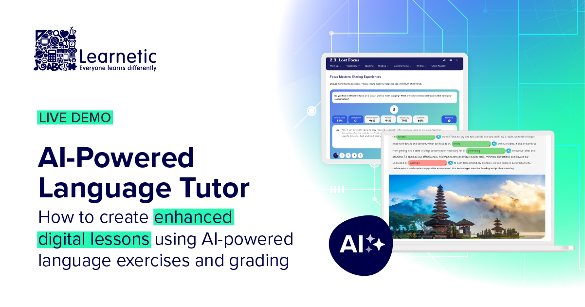 LIVE DEMO: AI-Powered Tutor In Your Language Lessons